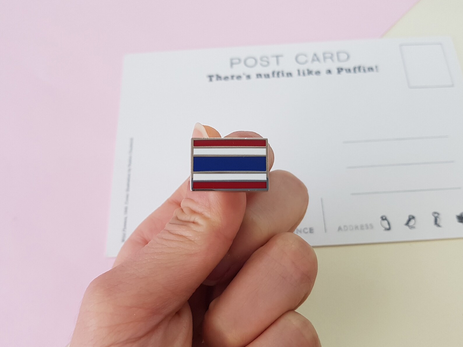 Thailand Flag Pin Badge Etsy