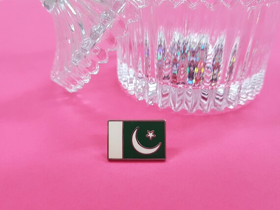Pakistan Flag Pin Badge - Etsy