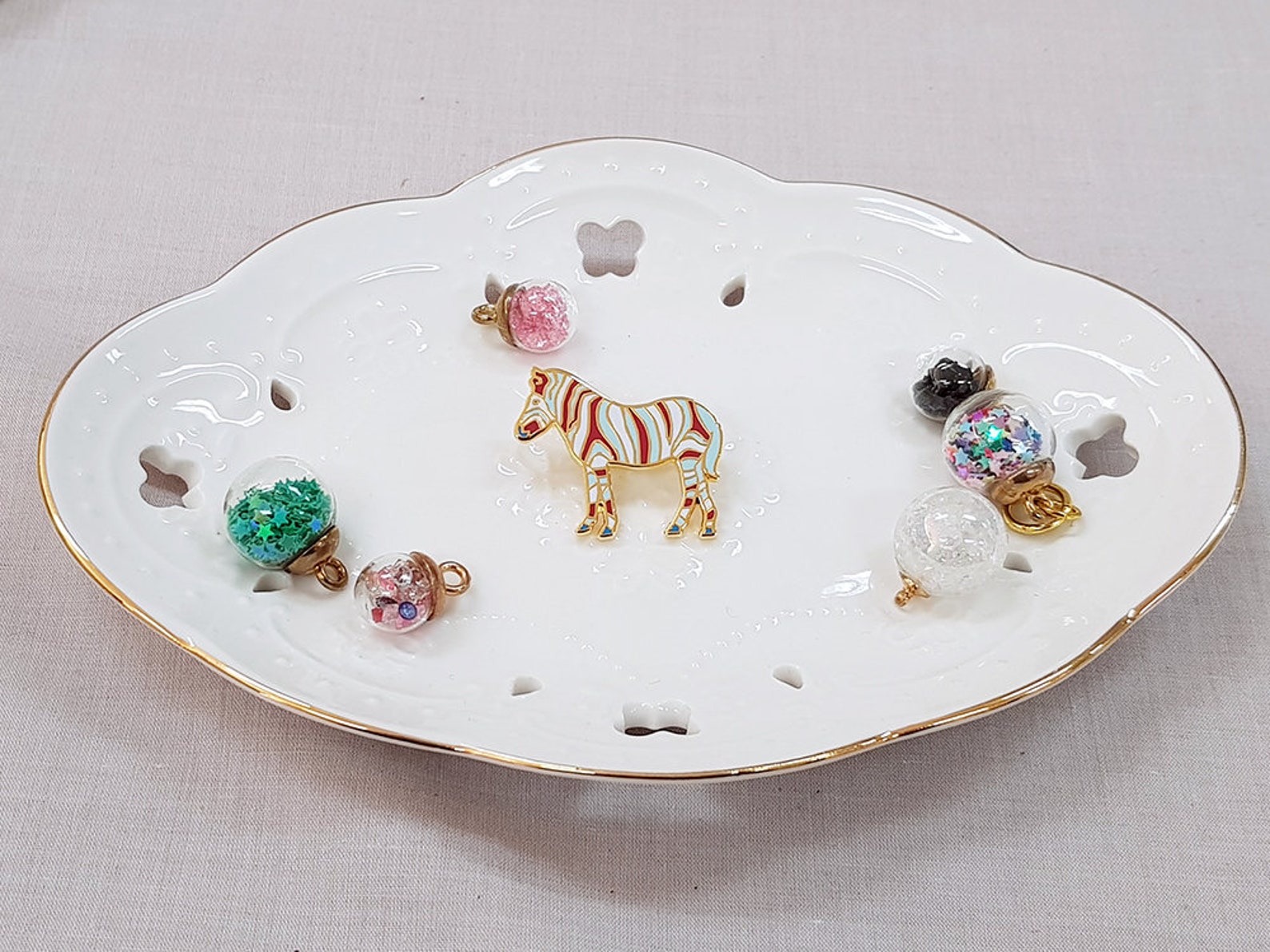 Zebra Pin Badge | Etsy