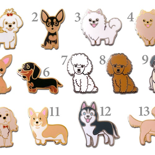 Custom Pet Pin Personalized Dog Acrylic Brooch Custom Cat - Etsy