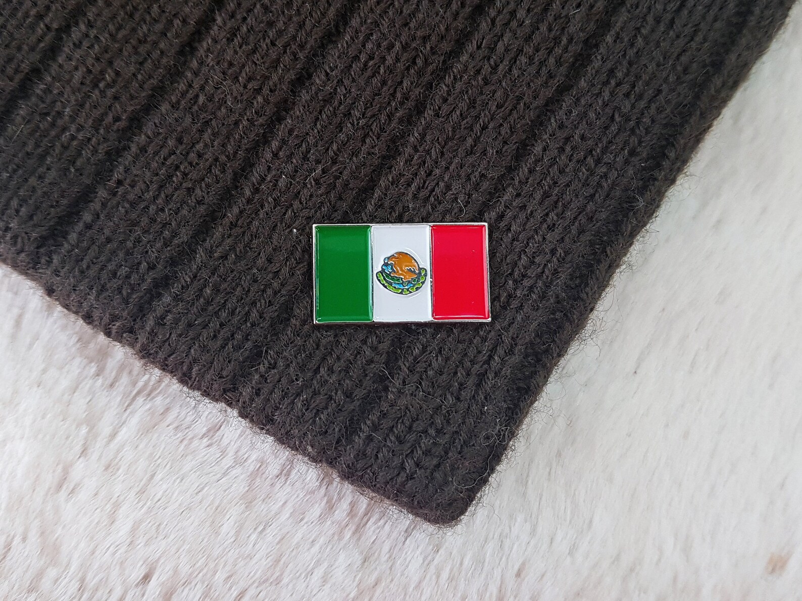 Mexico Flag Pin Badge - Etsy