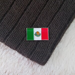 Mexico Flag Pin Badge - Etsy