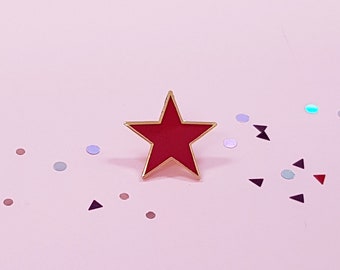 Color Star Pin-badge | Etsy
