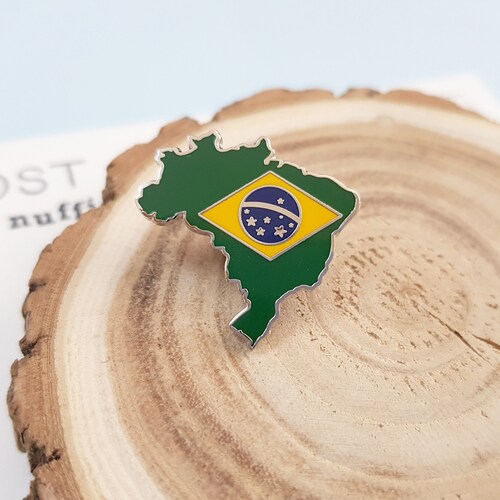 Brazil Samba Cat Pin-badge - Etsy