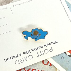 Kazakhstan Pin Badge Collection - Etsy
