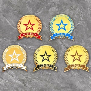 Master Chef Pin Badge. - Etsy