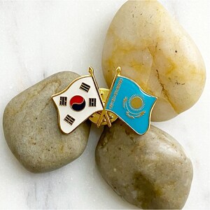 Kazakhstan Pin Badge Collection - Etsy