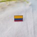 Colombia Flag Pin Badge - Etsy