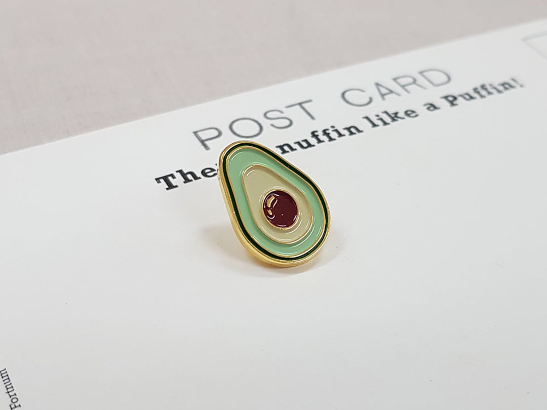 Avocado Pin-badge - Etsy
