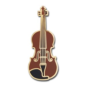 Violin Pin Badge - Etsy