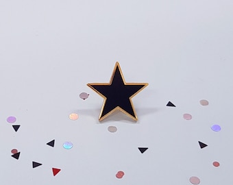 Color Star Pin-badge | Etsy