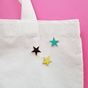 Color Star Pin-badge - Etsy