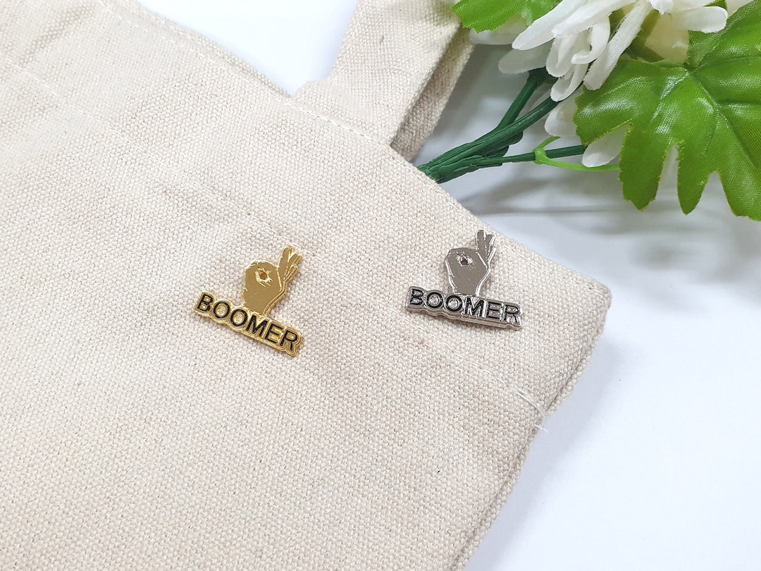 OK BOOMER Pin Badge - Etsy