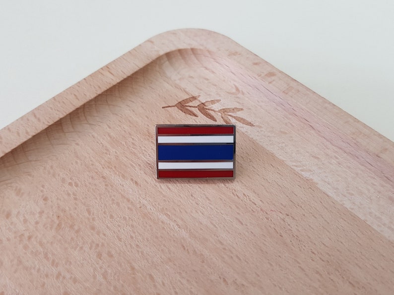 Thailand Flag Pin Badge | Etsy