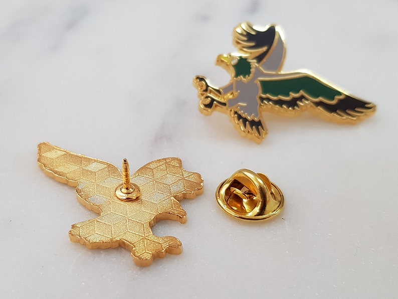 Eagle Pin Badge - Etsy