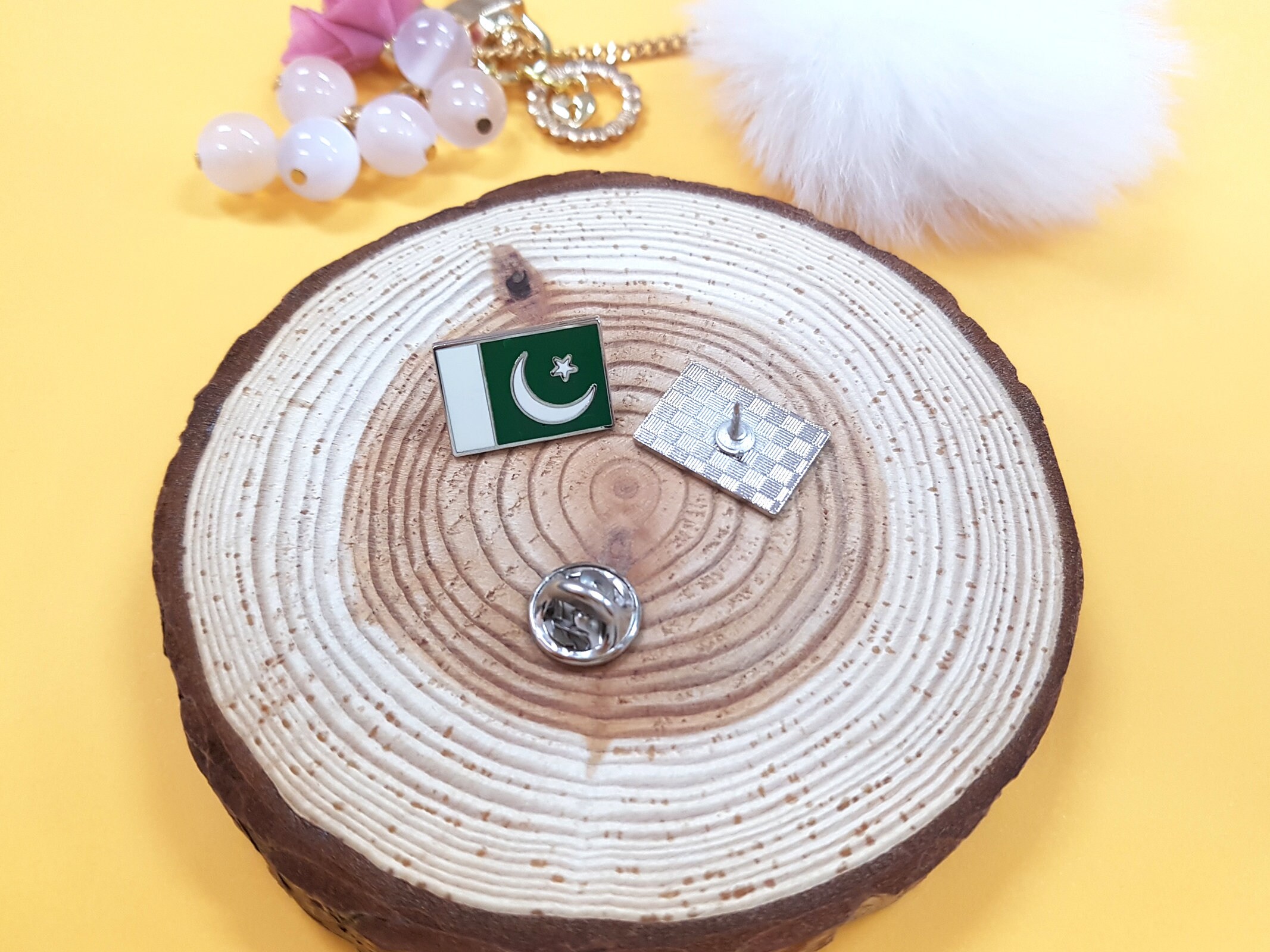 Pakistan Flag Pin Badge - Etsy