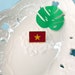 Vietnam Flag Pin Badge - Etsy