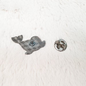 Finless Porpoise Pin Badge - Etsy