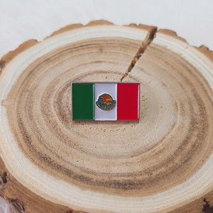 Mexico Flag Pin Badge - Etsy