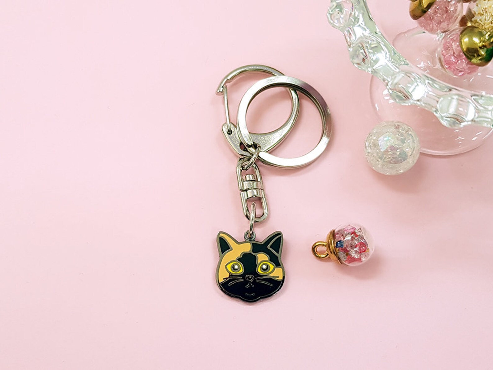 Chaos Cat Keychain - Etsy