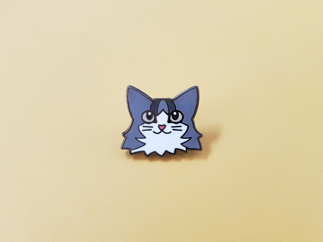 Norwegian Forest Cat Pin-badge - Etsy