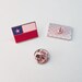 Chile Flag Pin Badge - Etsy