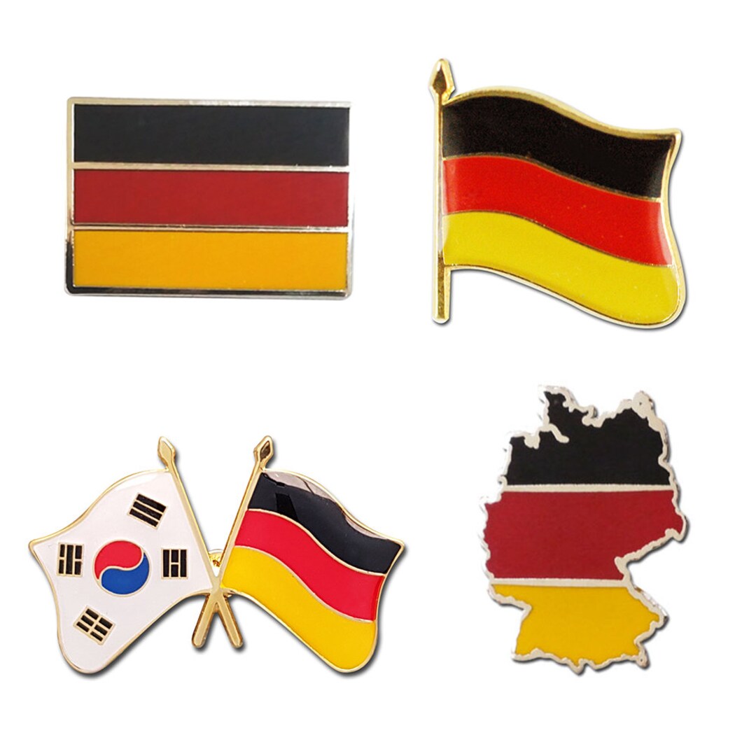 Germany Flag Pin Badge Collection - Etsy