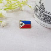 Philippines Flag Pin Badge - Etsy