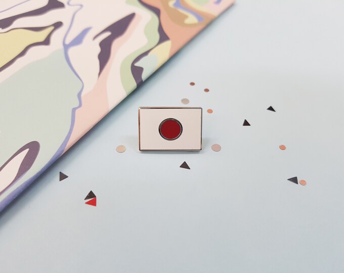 Southeast Asia Flag Pin Badge - Etsy