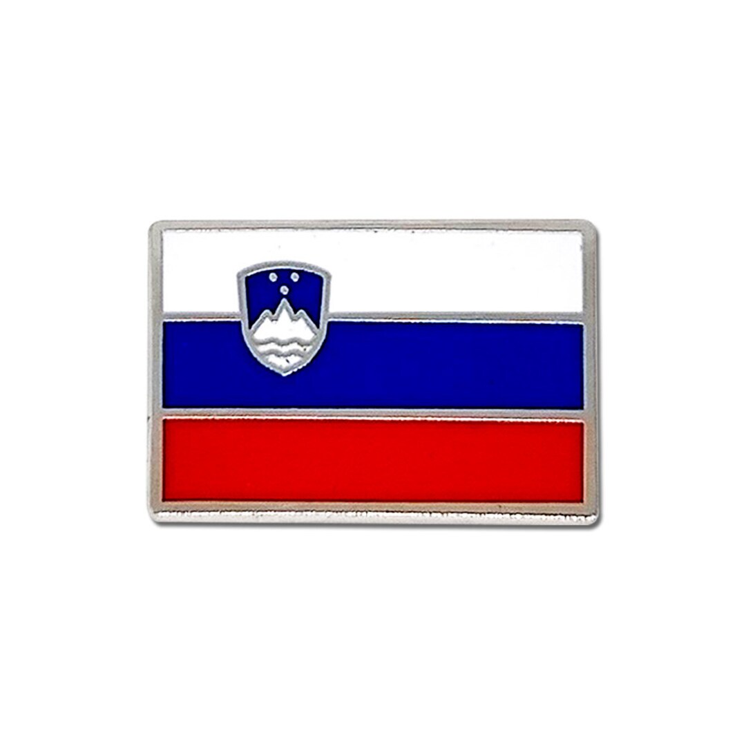 Slovenia Flag Pin Badge - Etsy