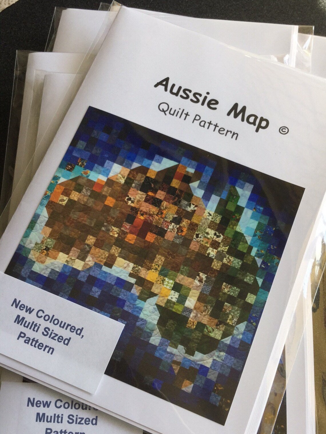 DIGITAL VERSION Aussie Map Quilt Pattern - Etsy