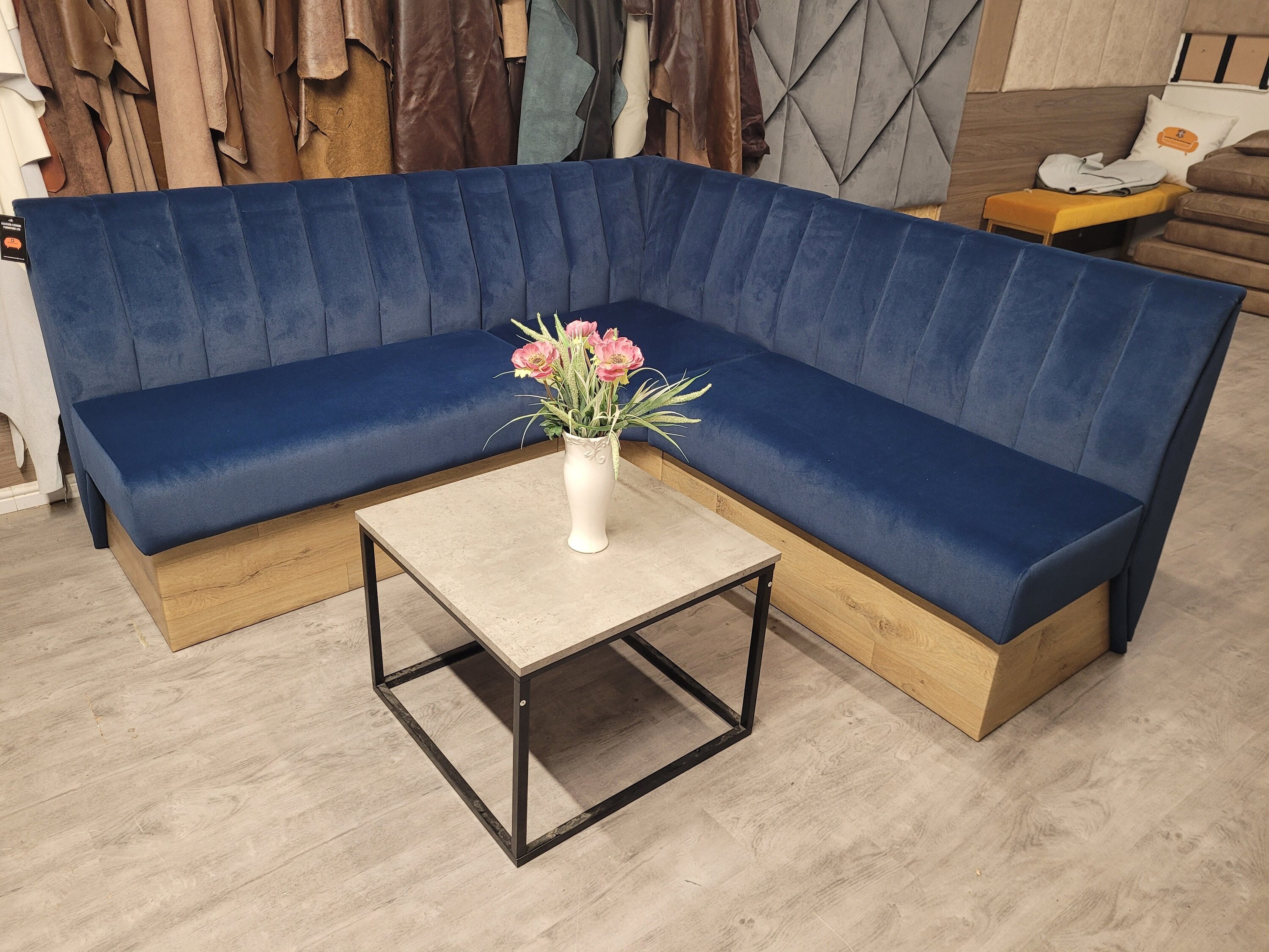 Dining and Kitchen Booth Banquette Settee With or Without Storage Made to Measure Etsy
