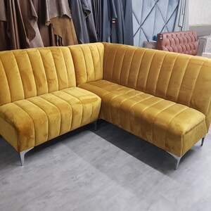 Fluted Booth Bench Seating Dining Kitchen Corner Commercial - Etsy