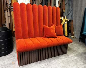 3 to 10% off Until End of July Bespoke Upholstered Modern Fluted Back ...