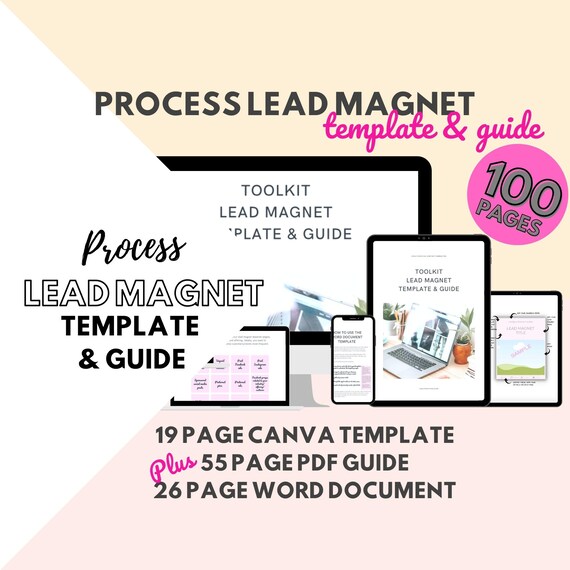 Process Lead Magnet Template and Guide I Opt-in Canva | Etsy