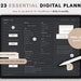 2023 Dark Mode Digital Planner Landscape Digital Goodnotes - Etsy