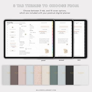 Digital Planner for Goodnotes, Notability Planner, Undated iPad Planner ...