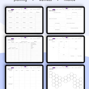 Onenote Digital Planner, Undated Onenote Planner, Android Windows ...