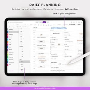2024 Onenote Digital Planner, 2024 Onenote Planner, Android Windows ...