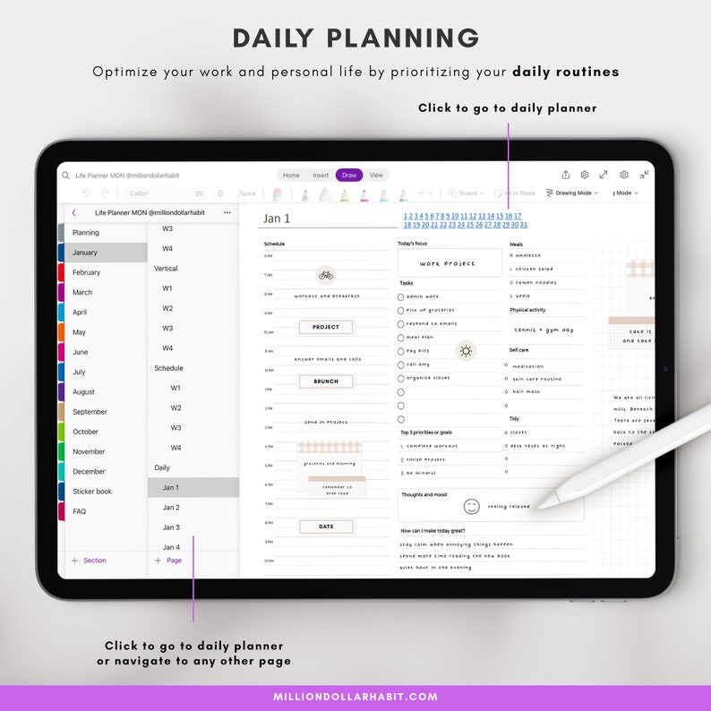 2024 Onenote Digital Planner, 2024 Onenote Planner, Android Windows ... 2024 Onenote Digital Planner, 2024 Onenote Planner, Android Windows ...