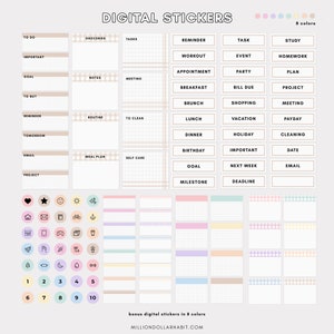 Digital Daily Planner for Goodnotes, Daily Schedule, 365 Day Planner ...