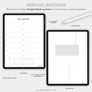 Goodnotes Digital Planner, Undated Notability Planner, Undated iPad ...