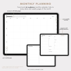 Undated Digital Planner, Goodnotes Notability Planner, Undated iPad ...