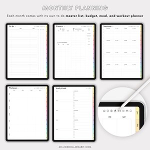 Goodnotes Digital Planner, Undated Notability Planner, Undated iPad ...