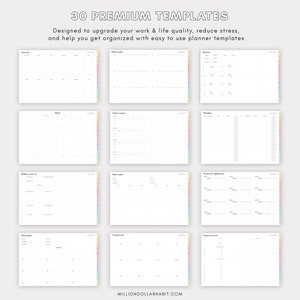 Digital Planner for Goodnotes, Notability Planner, Undated iPad Planner ...
