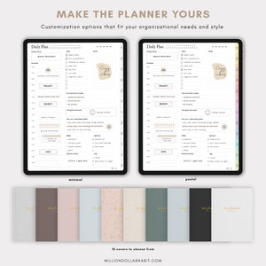 Digital Planner, Goodnotes Planner, Undated iPad Planner, Daily and ...