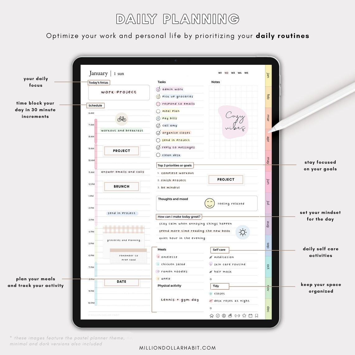 2023 Goodnotes Digital Planner 2023 Notability Planner 2023 - Etsy