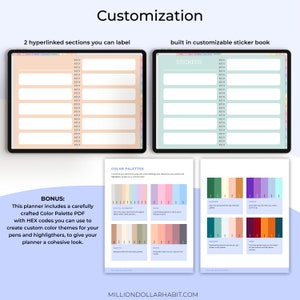 Digital Planner Goodnotes, Undated Digital Planner, iPad Planner ...