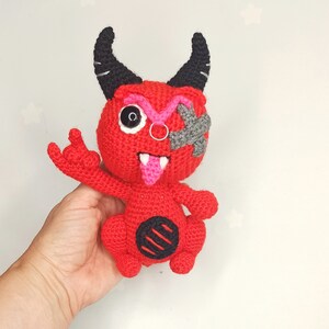 PDF Demon Crochet Instant Download, Amigurumi Pattern English Version ...