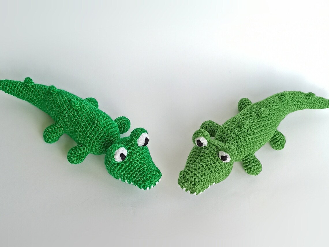 Alligator Crochet Pattern, Crocodile Crochet Pattern, Printable PDF ...